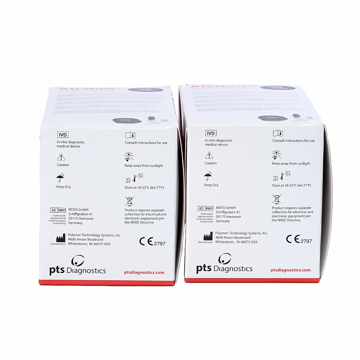 A1CNow glycated Hemoglobin - HbA1c, Hemoglobin A1C Multi-Test System 8 Tests