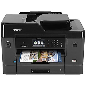 Brother MFC-J6930DW All-in-One Color Inkjet Printer, Wireless Connectivity, Duplex Printing, Amazon Dash Replenishment Ready