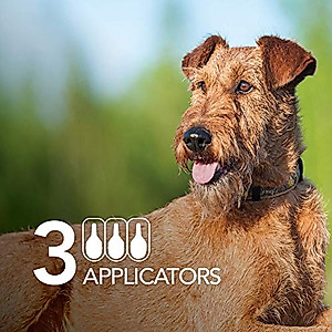 TevraPet FirstAct Plus Flea and Tick Prevention for Small Dogs 6-22 lbs, 3 Monthly Doses, Topical Drops