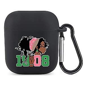 Sorority Airpods Case with Keychain Suitable for Airpods Airpods Protective Cover