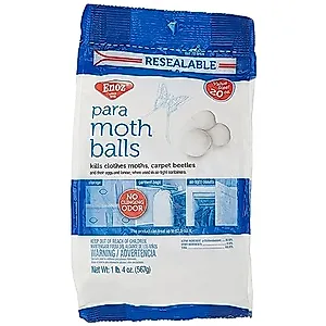 Willert Home Products E320.6T 20 oz Pure para Moth Ball Cello Wrapped
