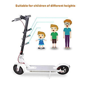 Yungeln Scooter Kids Handle Grip Bar Non-Slip Adjustable Child Safe Holder Kids Handrail Compatible for Xiaomi M365 / Pro 1S Scooter