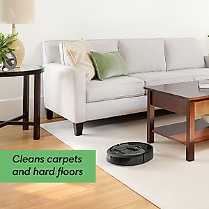 iRobot Roomba i7 (7150) Robot Vacuum- Wi-Fi Connected, Smart Mapping, Works with Alexa, Ideal for Pet Hair, Works With Clean Base, Black
