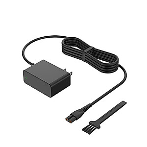 for Manscaped Lawn Mower 3.0 2.0 Charger for Lawnmower Power Cord，Replacement Manscape Electric Groin Hair Trimmer, Weed Whacker Nose and Ear Hair Trimmer Power Supply（LED, Brush）