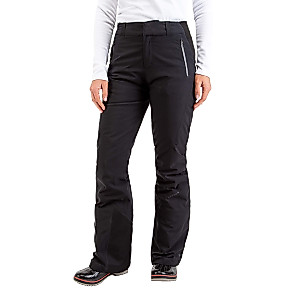 Spyder Women’s Winner Gore-Tex Ski Pants – Ladies Outdoor Snow Ski Pant for Winter Weather, 16-Regular, White