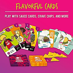 Ravensburger Taco Bell Party Pack Card Game for Ages 8 & Up – A Fun and Fast Party Card Game