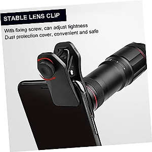 Hemobllo 4 1 fisheye Lens Mobile Lens 20X Macro Lens Wide Angle Lens 180 Degree Fish Eye Telescopic Lens Phone Lens Camera Lens Cell Phone Wide-Angle Lens