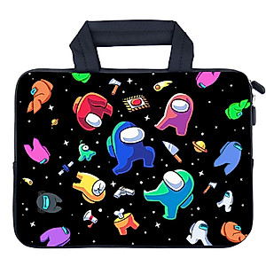 ARIYIDA 11" 11.6" 12" 12.1" 12.5 inch Laptop Carrying Bag Chromebook Case Notebook Ultrabook Bag Tablet Cover Neoprene Sleeve Fit Apple MacBook Air Samsung Google Acer HP DELL Lenovo Asus (RYD12-19)