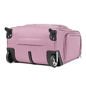 Travelpro Luggage Maxlite 5 Softside Lightweight Rolling Underseat Compact Carry on Upright 2 Wheel Bag, Men and Women, Orchid Pink Purple, 15-Inch
