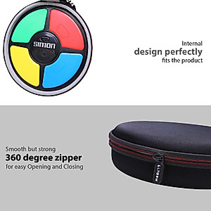 LTGEM EVA Hard Storage Case for Hasbro Gaming Simon Handheld Electronic Memory Game Toy(Case only!)