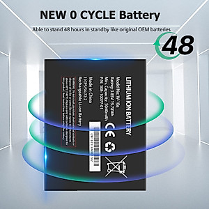 W-10A Battery,[5040mAh] New Upgrade Ultra-high Capacity 0 Cycle Battery Replacement for Netgear MR1100 AT&T Nighthawk M1 LTE Mobile Hotspot Router Netgear 308-10019-01 W-10 W-10