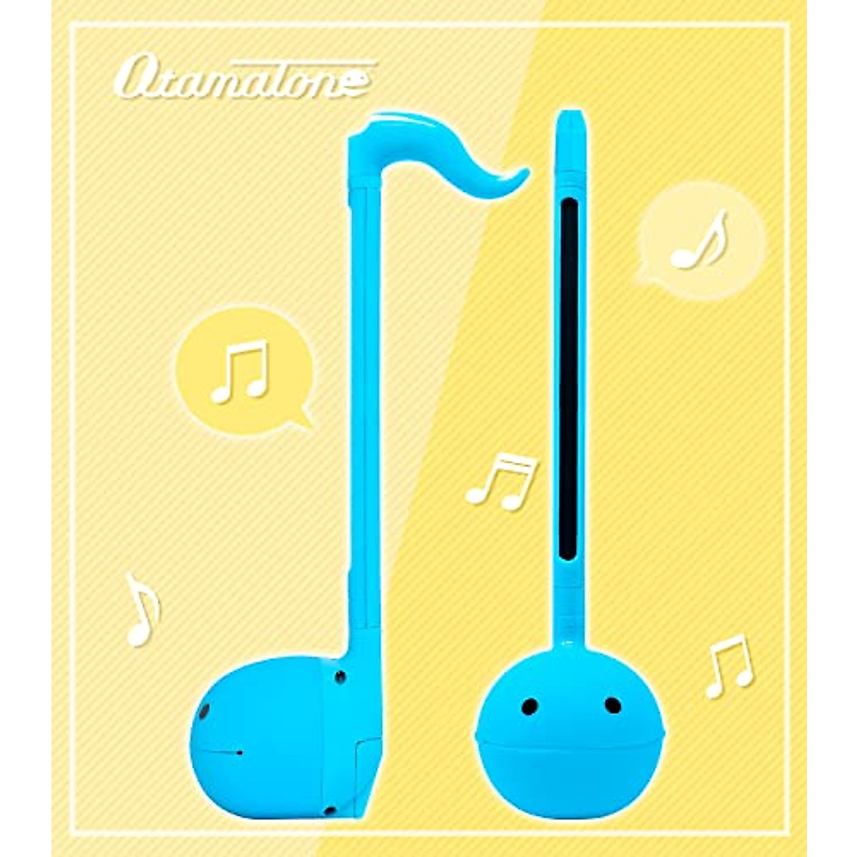 Otamatone Japanese Electronic Musical Instrument Portable Music Synthesizer from Japan by Maywa Denki Studio Best-Selling, Award Winning, Educational Fun Cool Gift for Children, Teens & Adults - Blue