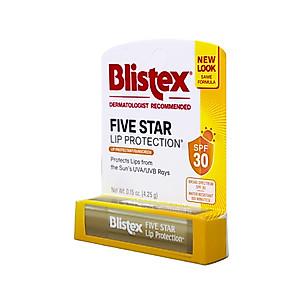 Blistex 5 Star Lip Protct Size .15oz, 3 pack