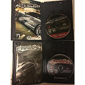 Need for Speed Most Wanted and Need for Speed Carbon (2 Pk) Bundle Set for Sony PlayStation 2