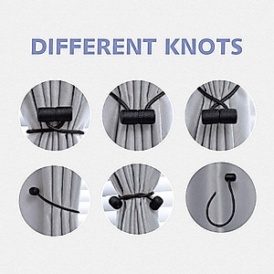 2 Magnetic Curtain Tiebacks- Drapery Holdbacks, Tie Backs Holdback for Blackout Sheer Window Treatment, Upgrade 2022