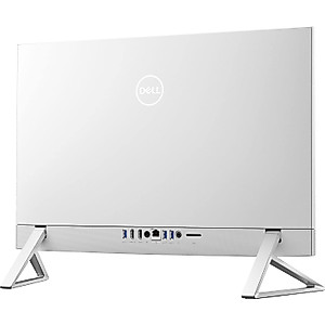Dell 2022 Inspiron 5410 24-inch FHD Touchscreen All-in-One Desktop 10-Core 12th Intel Core i5-1235U Iris Xe Graphics 32GB DDR4 1TB NVMe SSD + 1TB HDD WiFi 6E Bluetooth RJ45 Windows 11 Pro - Silver