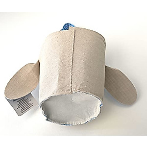 Greenbrier Fabric Bunny Easter Basket (Blue)