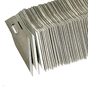 #11 Hobby Blades - Precision Cut SK5 Carbon Steel for Art and Craft - 100 Pack