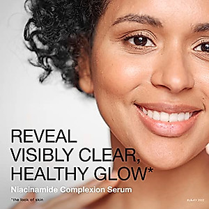 Neutrogena Multi Action Hydro Boost+10% Niacinamide Face Serum, Hydrating Face Serum With Vitamin B3 & Hyaluronic Acid to Improve Uneven Tone & Dull Complexion, Fragrance-Free,10% Niacinamide,1 fl.oz