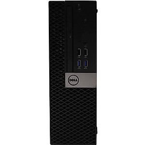 Dell Desktop Computer PC Small Form Factor Intel Core i5-6th Gen, 8 GB RAM, 512 GB SDD, Keyboard and Mouse, Wi-Fi Bluetooth, New 24 Monitor, 4 in 1 USB Hub, 16 GB Flash Drive Windows 10 Pro (Renewed)