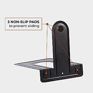 Bookends Heavy Duty Office Home Book End Thickening Library School Office Home Study Non-Slip Metal Bookends