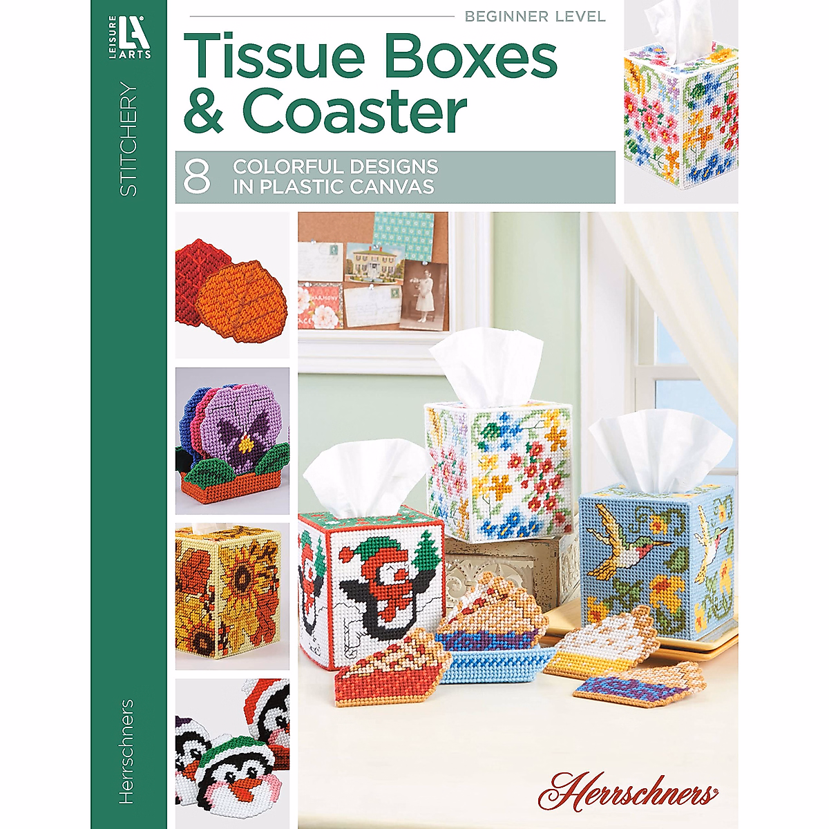 Leisure Arts Tissue Boxes and Coasters