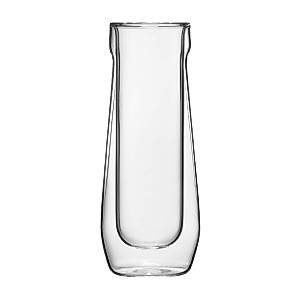 Corkcicle. Clear Flute Glass, 2 CT