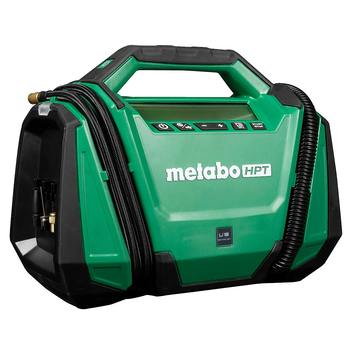 Metabo HPT 18V MultiVolt™ Cordless Dual Function Inflator, Tool Only - No Battery, Portable Air Compressor, UP18DAQ4