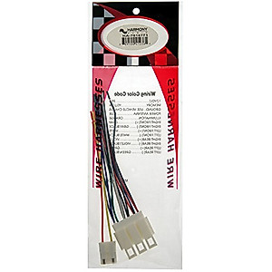 Harmony Audio Compatible with 1973-1987 Chevy C/K Truck HA-7016771 Factory Stereo to Aftermarket Radio Harness Adapter
