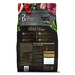 FYNORI Wild & Free Beef & Wild Boar Recipe Dry Dog Food, Grain-Free, 24 lbs, Dry Dog Food for Dogs of All Life Stages