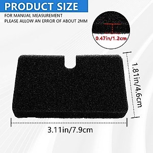 Lonsda 502198602 Air Filter for Husqvarna Trimmer 225B 225BX 225L 227L 232 235 240 232L 235R 240RJ Replace for 502198601 (5 Pack)