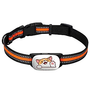 STWAZN Real Time GPS Tracker 4G, Dog/Cat Locator Activity Monitor, 90 Day Ultra Long Track View, Fence Alarm, Lightweight Waterproof Pet Detector，Android/Apple iOS Compatible (Cat)