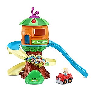 VTech CoCoMelon Go! Go! Smart Wheels Treehouse Track Set