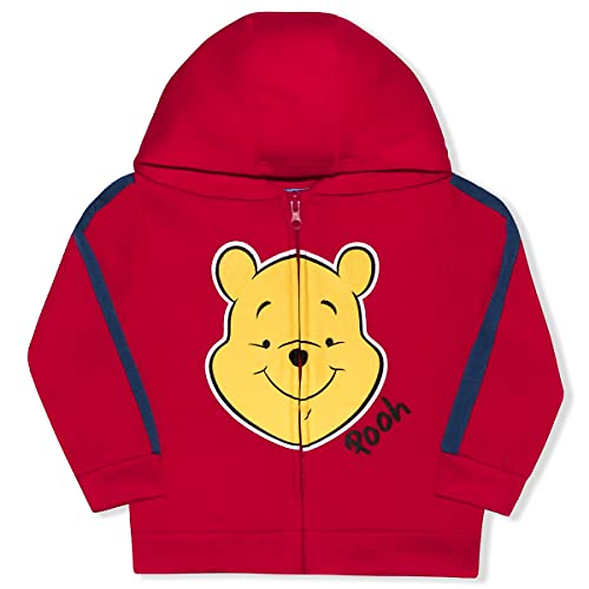 Disney Winnie The Pooh Baby Boys 3 Piece T-Shirt, Zip Up Hoodie and Pants for Infant and Toddler