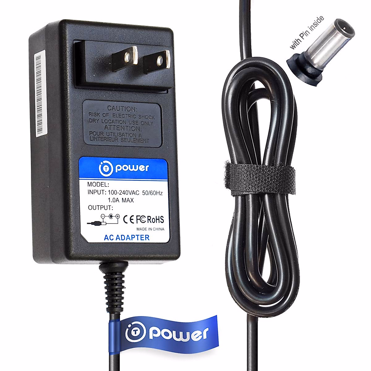 T POWER 16V Charger for Canon imageFORMULA DR-C125 DR-C130 DR-C225 DR-2010C DR-2580C DR-3010 DR2510M DR-2050C M111241 PN: 5005B002 Office Document Scanner Power Supply Cord AC DC Adapter
