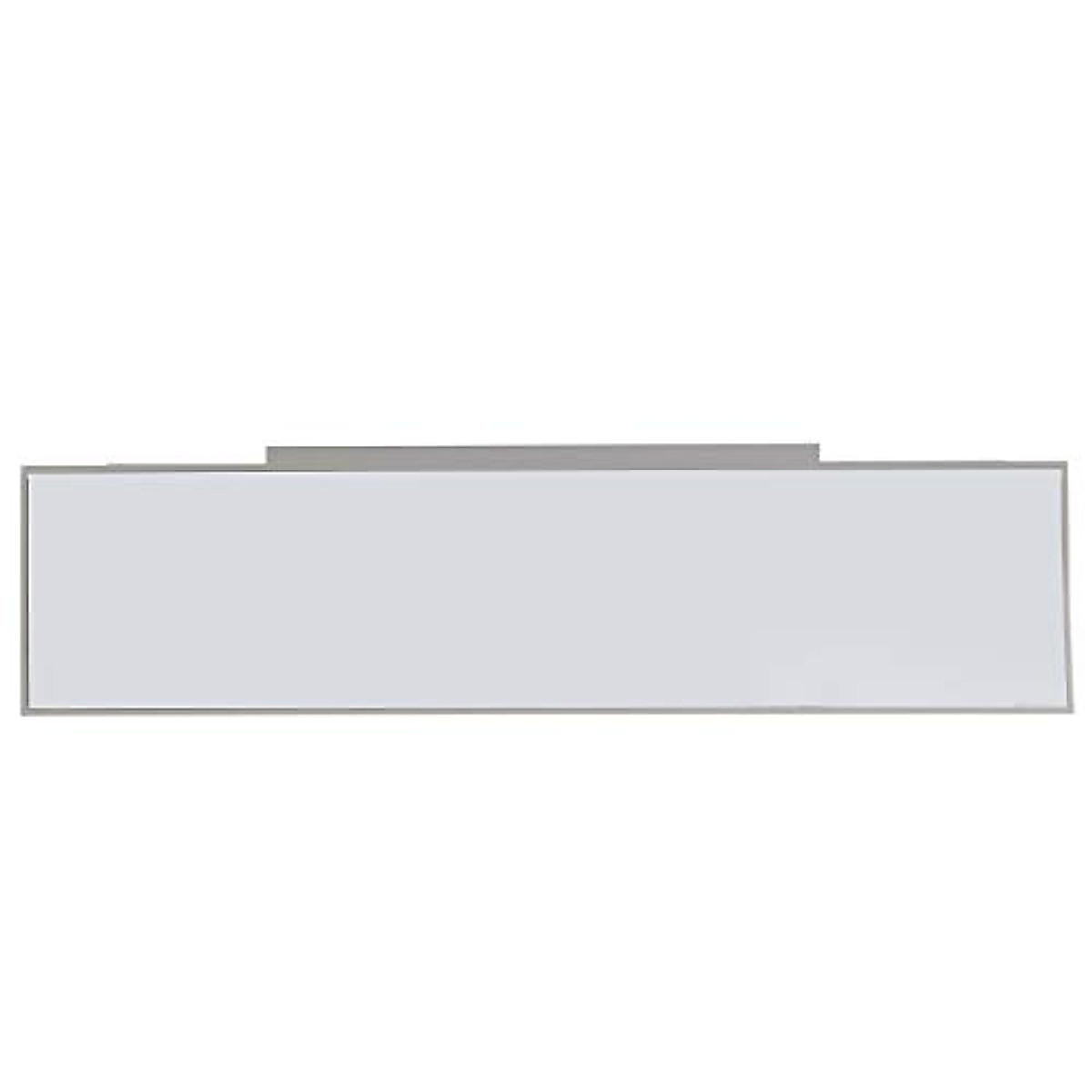 SEI Furniture Toppington Mirrored Media Console Electric Fireplace, Silver