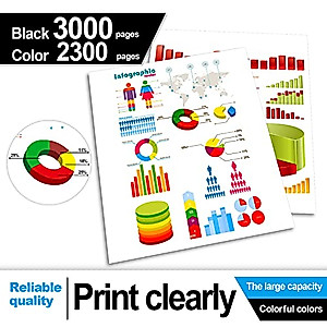 TN227 Compatible TN227BK TN227C TN227M TN227Y High Yield Toner Cartridge Replacement for Brother MFC-L3770CDW Printer Toner (3BK+1C+1Y+1M).