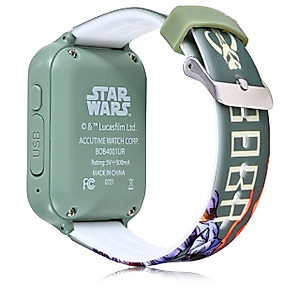 Smart Watch for Kids – Boba Fett Star Wars Kids Watch with Camera, Games, Voice Recorder, Pedometer, Calculator – Interactive Girls and Boys Watch Ideal for School, Everyday Wear (BOB4001)