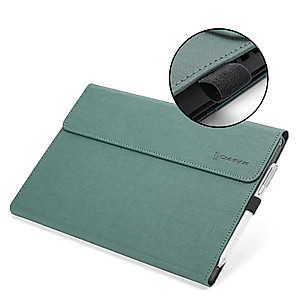 Omnpak Case for Microsoft Surface Pro 7+ (2021)/Surface Pro 7(2019)/Surface Pro 6(2018)/Surface Pro 5(2017)/Surface Pro 4, Adjustable Viewing Angle, Compatible with Type Cover Keyboard