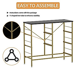 Visiblesser Black Dresser for Bedroom, Fabric Dresser for Closet, 6 Drawer Dresser with Metal Frame, Storage Organizer for Living Room, Hallway, Nursery