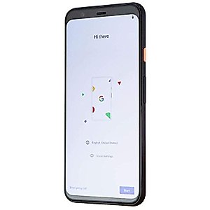 Google Pixel 4 Smartphone (G020I) Verizon ONLY - 64GB / Clearly White (Renewed)