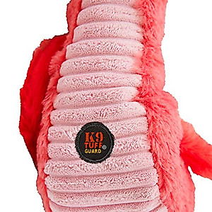 Charming Pet Absurd Burds Pink Flamingo Dog Toy - Squeeze and Shake for Unique Silly Sound to Entice Interactive Play