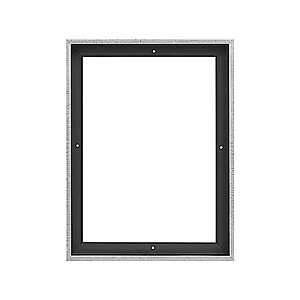 Pixy Canvas Floater Frame 9x12 for 1-1/2 (1.5) inch Deep Canvas Paintings/Canvas Prints/Wood Canvas Panels/Wall Art/Wall Decor/Home Decor/Artwork (Antique Silver, 9 x 12 inch, Portrait)