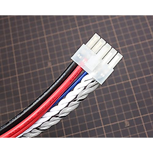 Anyqinsog 10-pin Harness Plug Power High Level Input Cable Wire Harness Compatible with Rockville SS8P and JBL BassPro Nano SW68A-S Car/Truck Subwoofer