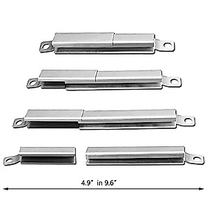Hisencn Grill Replacement for Charbroil Performance 475 4 Burner 463347017 463377319 463376017 463335517 463342119 463347418 463377017 463342118 G470-5200-W1 Burner G470-0004-W1A Heat Plates