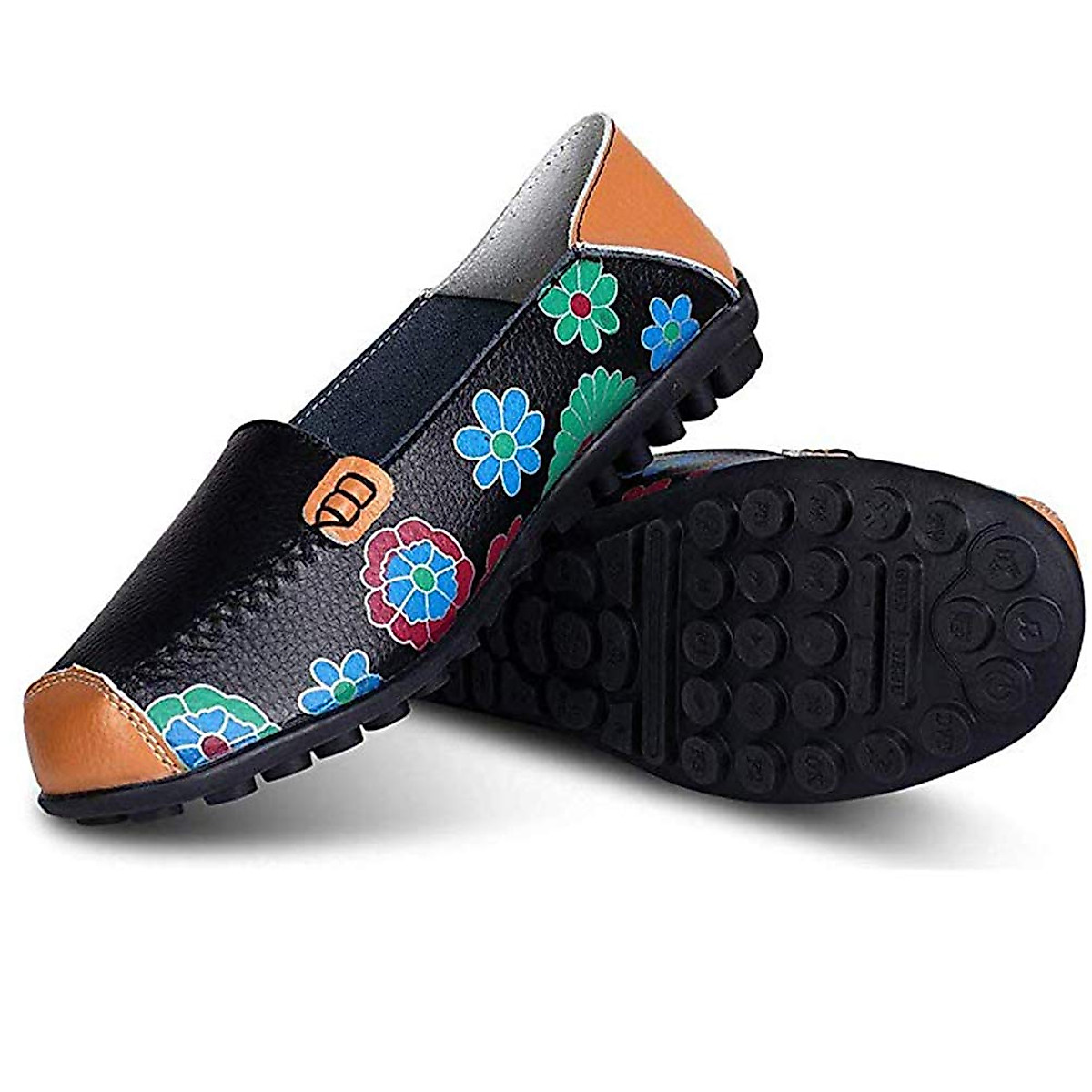 WYSBAOSHU Casual Shoes for Women Lightweight Slip-Ons Elastic Trainer for Walking Relaxing