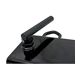 Extreme Max 5001.1373 Clamp-On Forklift Fork Hitch Receiver Adapter - 2", Black
