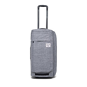 Herschel Wheelie Outfitter 70L Luggage, Raven Crosshatch