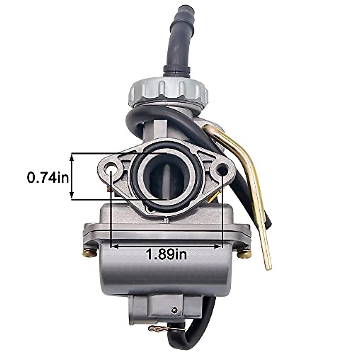 Yooppa 110cc Carburetor for TaoTao 110cc PZ20 Carburetor, Kazuma Baja 50cc 70cc 90cc 110B NST SunL Chinese Quad 4 Stroke ATV 4 Wheeler Go Kart Dirt Bike Honda CRF50F XL75 CRF80F XR50R Carburetor
