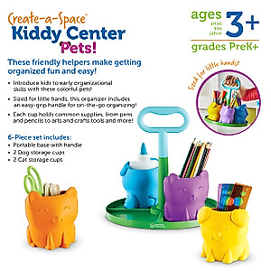 Learning Resources Create-a-Space Kiddy Center Pets